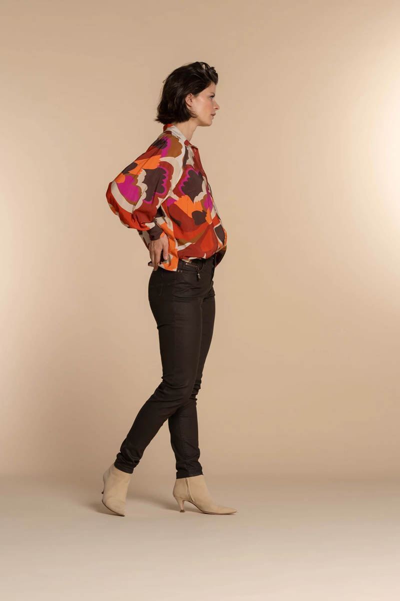 My Wish. Blouse - Geisha - 33688-20 - offw/oran/cinn