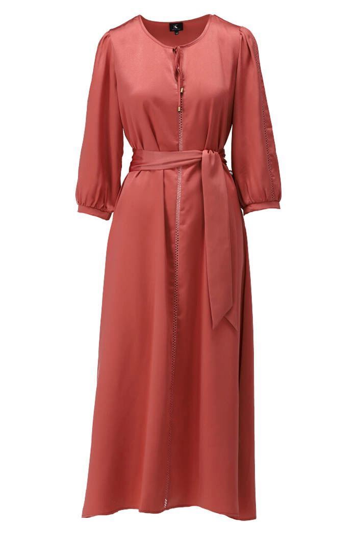 My Wish. Jurk - K-design - Y751 - garnet rose