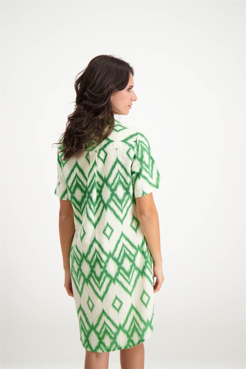 My Wish. Jurk - Signe Nature - 890076 - vert ecru